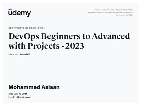Completed Devops Course With Imran Teli Mohammed Aslaan Posted On The Topic Linkedin