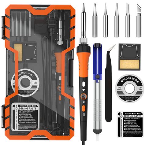 Buy Soldering Iron Premium Kit 60w Soldering With Ceramic Heater 12