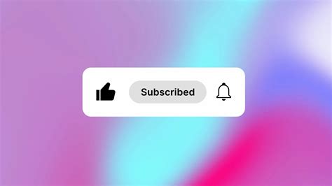 Subscribe Like Share Button Click • Motion Graphics Template • Uppbeat