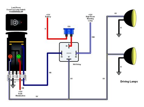 5 Pin Relay Wiring Diagram With Switch