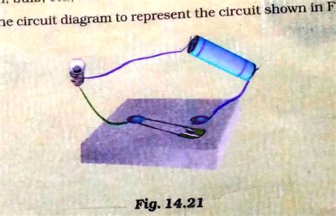 SOLVED Draw The Circuit Diagram To Represent The Circuit Shown In Fig Fig