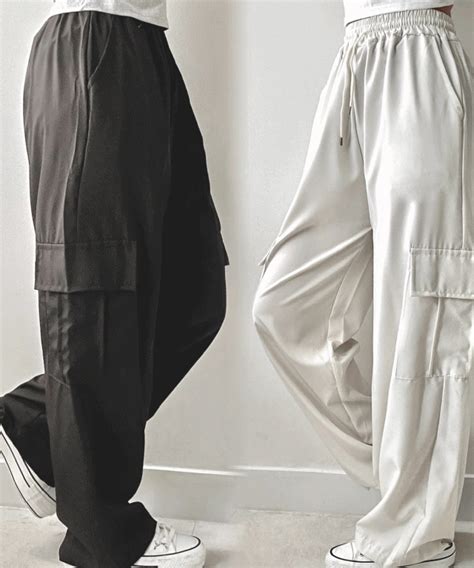 바스락 포켓 카고 와이드 밴딩 트레이닝 팬츠 학생 대학생 데일리 데이트 캐주얼 캠퍼스 신상 특가 할인 이벤트 하객룩 직장인 여행 수학여행 졸업 개강 방학 여신 에이블리