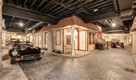 Who Needs A Garage When You Can Have A Fake Town With Cars In The