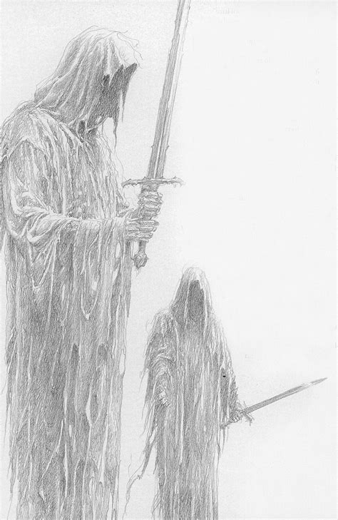 The Nazgûl By Alan Lee Tolkien Art Alan Lee Art Lotr Art