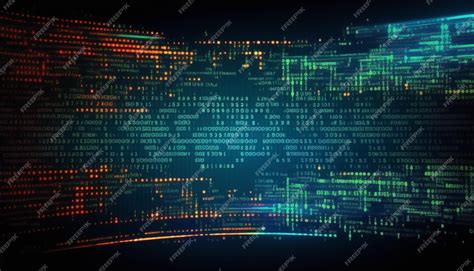 Premium Photo Programming Code Abstract Technology Background Of