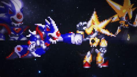 Mechadrix Vs Super Neo Metal Sonic By Lowtiermecha On Deviantart