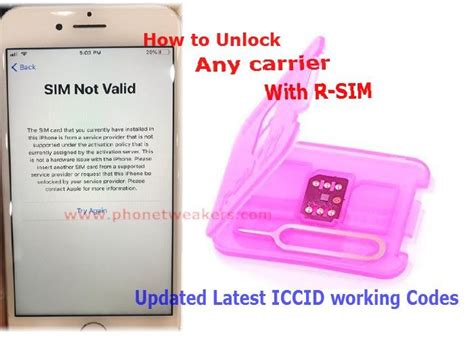 How To Use R SIM To Unlock Any Carrier And Latest ICCID Working Codes R Sim Supreme Sim