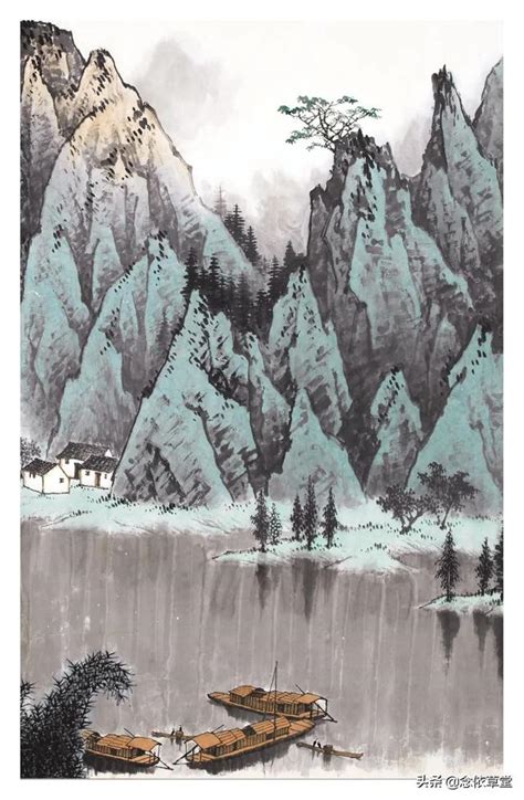 當代山水畫大師白雪石先生作品賞析念依草堂第107期 每日頭條