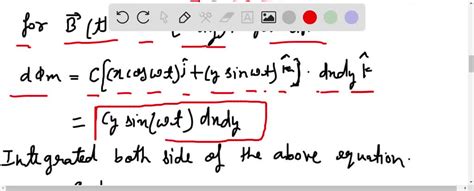 Solveda Rectangular Wire Loop With Length A And Width B Lies In The X