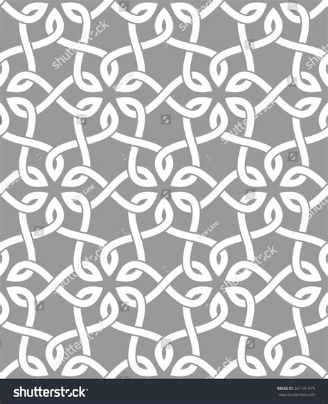 Seamless Pattern Intersecting Stripes Abstract Pattern Stock Vector Royalty Free 261101975