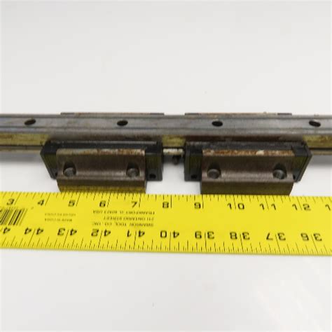 NSK H30 30mm Profile Linear Guide Rail 25 1 2 Long W Bearings Bullseye Industrial Sales