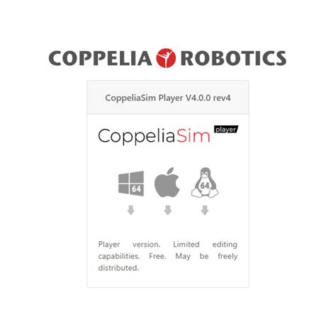 Coppelia Robotics Coppeliasim Renewal Softland