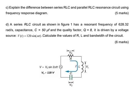 Comparison Of Series And Parallel Resonance Circuit