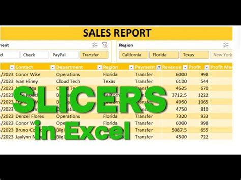 Dancan Owino On Linkedin Unlocking The Power Of Slicers In Excel