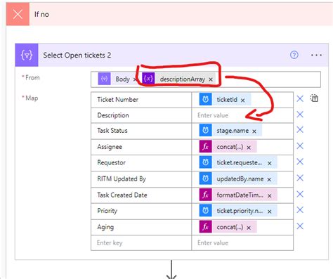 Solved Adding Second Array To Select Action Power Platform Community