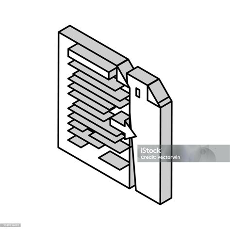 문서 용지 아이소 메트릭 아이콘 벡터 일러스트 레이 션을 처리합니다 계약서에 대한 스톡 벡터 아트 및 기타 이미지 계약서 공란 날씬한 Istock