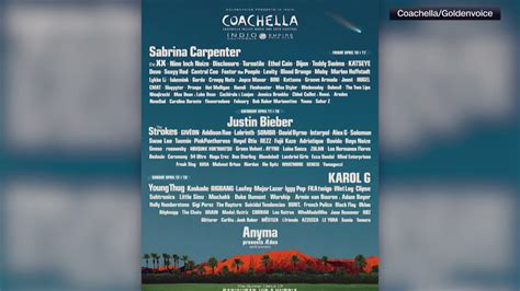Coachella 2026 Lineup Released Heres Which Musicians You Can Expect