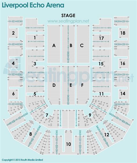 M S Bank Arena Seating Plan With Seat Numbers Row
