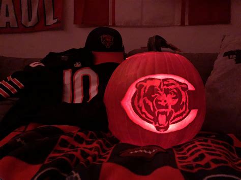 Chicago Bears Pumpkin Stencil Printable Free Printable