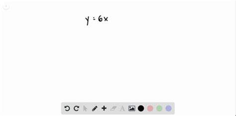 SOLVED Determine Whether Y Varies Directly With X If So Find The Constant Of Variation Y 6 X