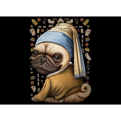 Exploding Kittens Puzzle Pug With A Pearl Earring 1000pc Level Up Store