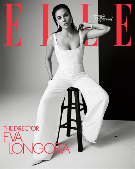 Eva Longoria Covers Elle Us December 2023january 2024 By Zoey Grossman