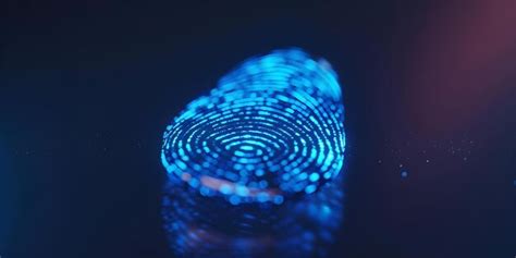 Enhancing Transaction Security And Cybersecurity With A Reliable Fingerprint Scanner Concept