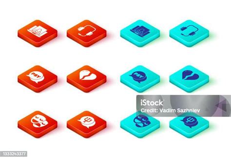 코미디와 비극 마스크 심리학 Psi 깨진 마음 또는 이혼 심리학자 온라인 및 아이콘을 설정합니다 벡터 3차원 형태에 대한 스톡 벡터 아트 및 기타 이미지 Istock