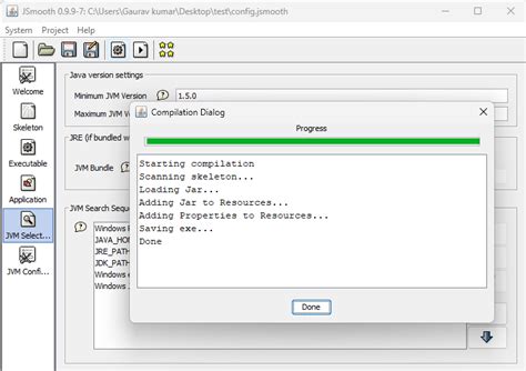How To Create A Exe File From A Java Program Geeksforgeeks