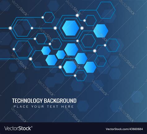 Abstract Futuristic Circuit Board High Computer Vector Image