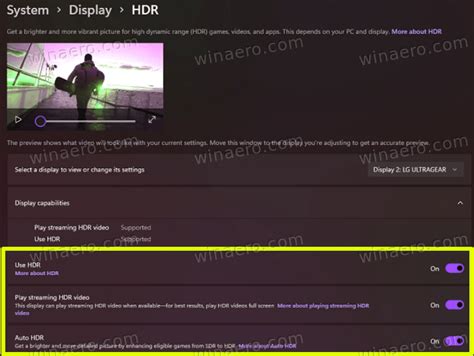 How To Enable HDR In Windows 11