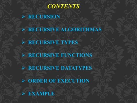 Recursionadvanced Data Structure Pptx Programming Languages Computing