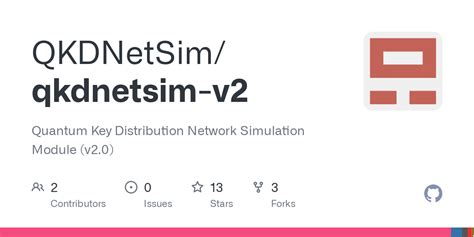 Github Qkdnetsimqkdnetsim V2 Quantum Key Distribution Network Simulation Module V20