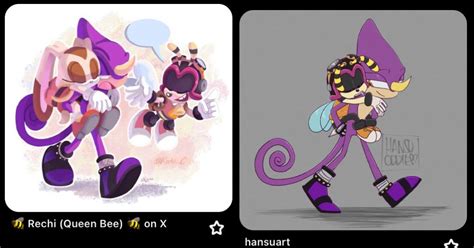🐝 Rechi Queen Bee 6 29 🎂🐝 On Twitter Sonic Fan Art Sonic Art Sonic And Shadow