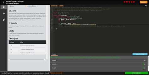 Github Danielamorattodevdesafios De Codigo Bootcamp Inter Dio Desafios De Lógica Para Teste