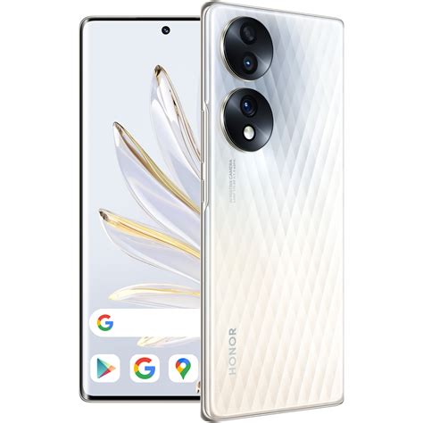 Telefon mobil Honor 70, Dual SIM, 8GB RAM, 256GB, 5G, Crystal Silver ...