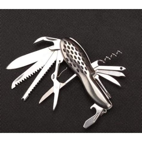 Traveler Multi Function Tool 15 In 1 Functon Knife Shopee Philippines