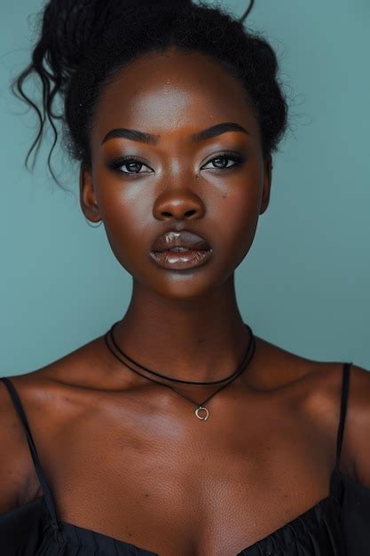 Black Fashion Model Generative Ai Premium Ai Generated Image