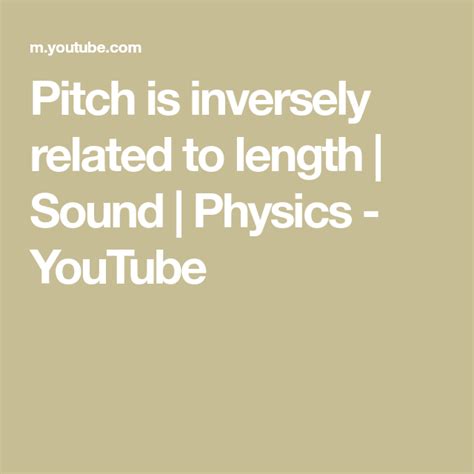 Sound Loudness Pitch Speed Examples Answers Activities Experiment