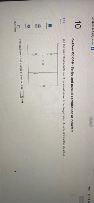 Solved Seve Problem Voltage Current Relationship Chegg Com
