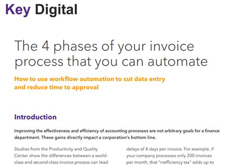 The Phases Of Your Invoice Process That You Can Automate Key Digital Managed Services Provider