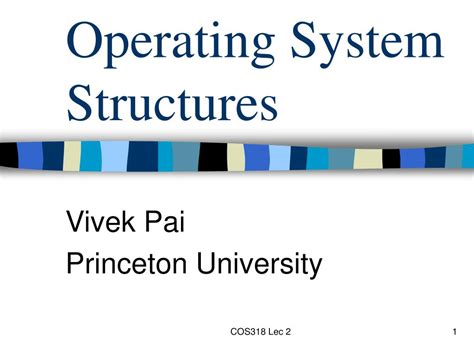 Ppt Operating System Structures Powerpoint Presentation Free