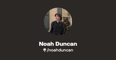 Noah Duncan Instagram Linktree