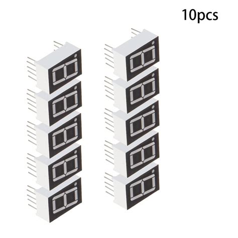 1 ~ 20 Pcs 1 Bit Common Cathodeanode Led Display Vicedeal