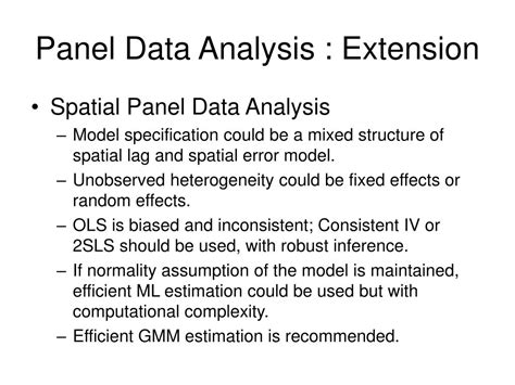 Ppt Econometric Analysis Of Panel Data Powerpoint Presentation Free