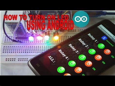 RANGKAIAN KONTROL LED MENGGUNAKAN ANDROID Syarif Projects