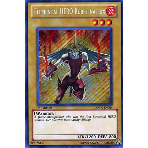 Elemental Hero Burstinatrix Lcgx En004 Yu Gi Oh Card