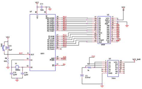 adc 0809 interfacing with 8051 ps2 lab kit under repository circuits
