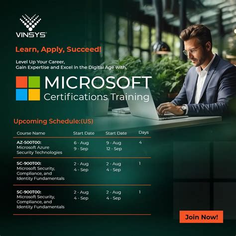 vinsys on linkedin microsoft certification courses microsoft training program vinsys