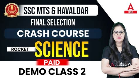 Ssc Mts And Havaldar Crash Course Science Paid Demo Class 2 Youtube